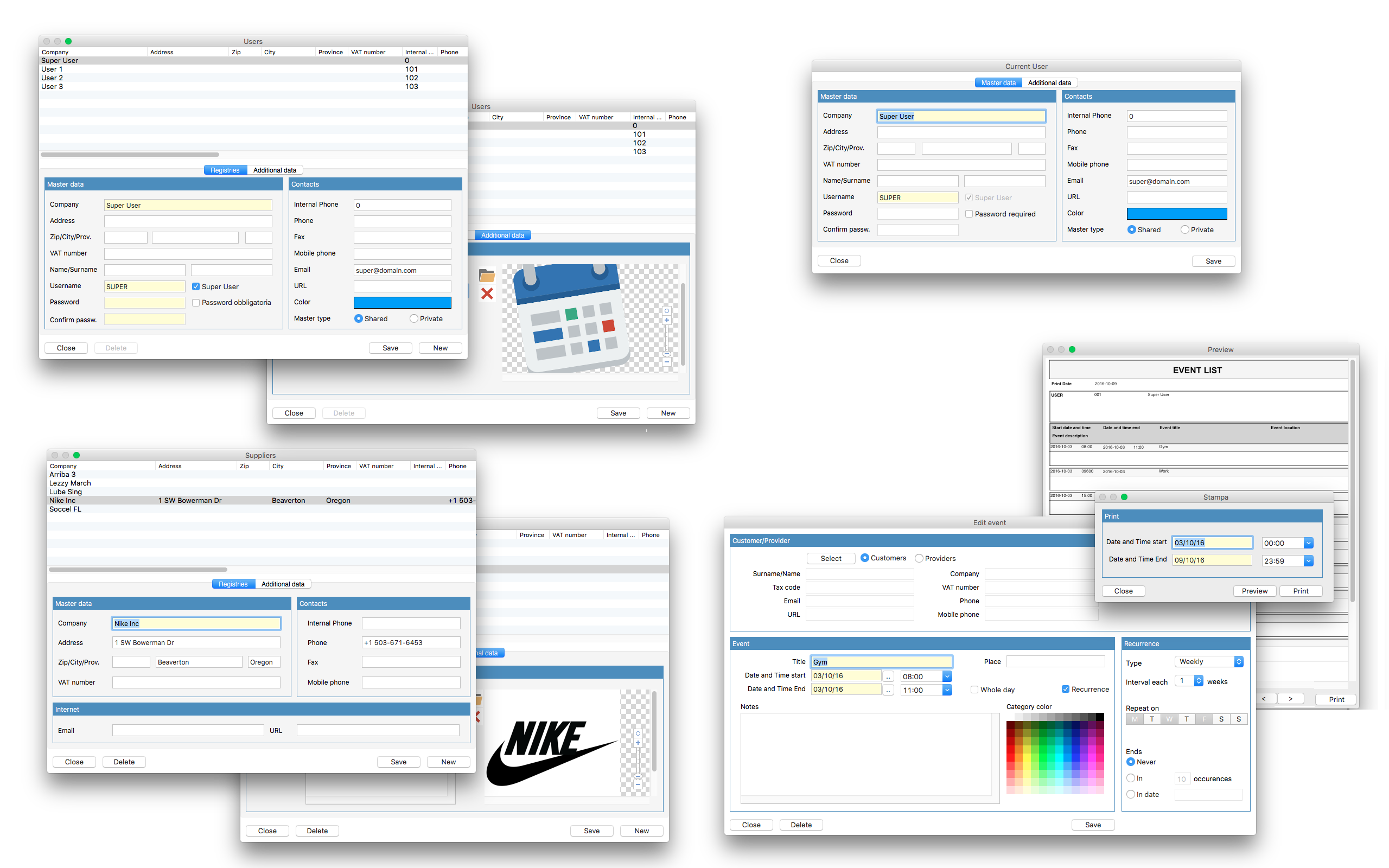 Planner Studio - arranges appointments around your office